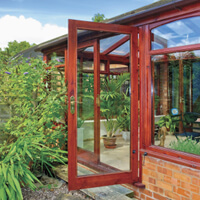 Sun rooms door choices
